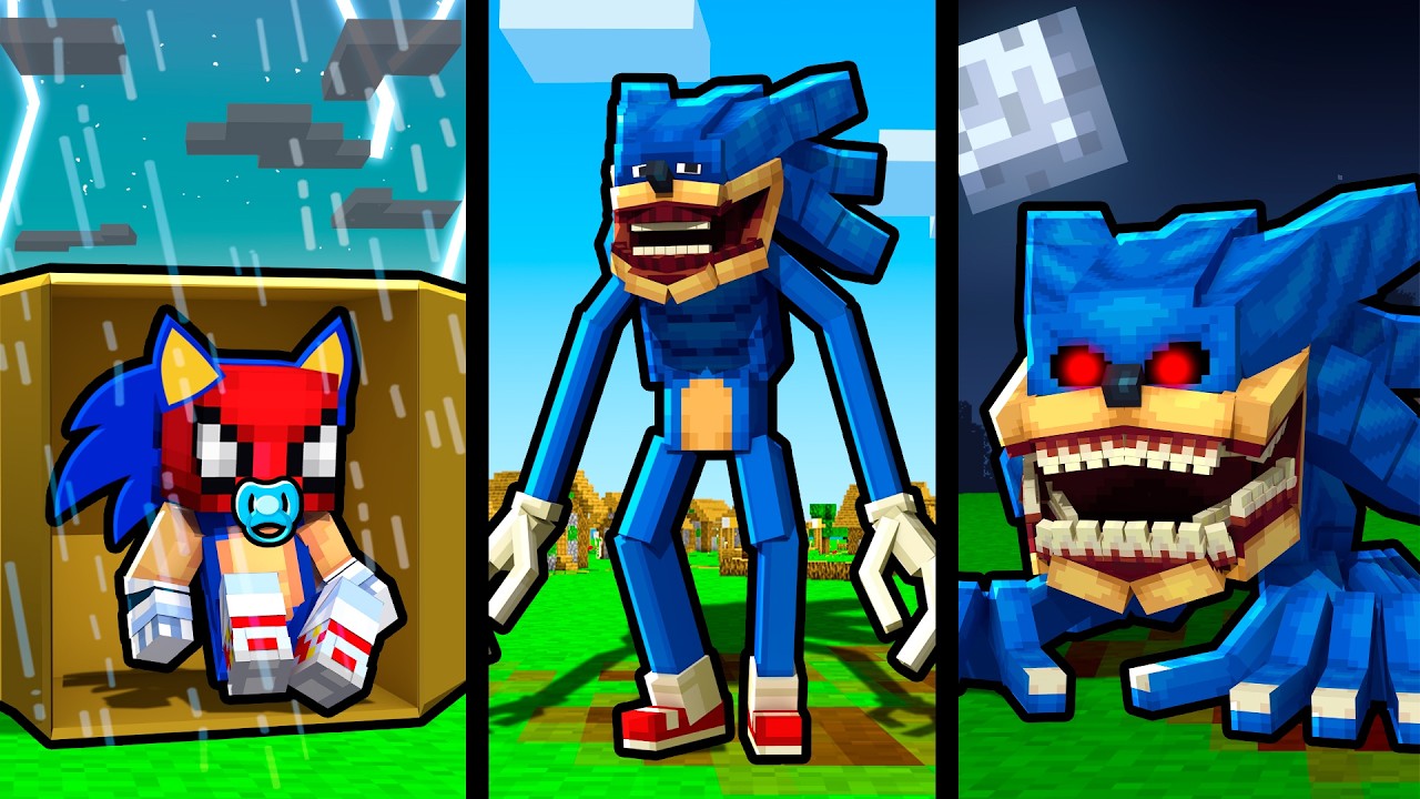 SHİN SONİC GELİŞİMİ - Minecraft - YouTube
