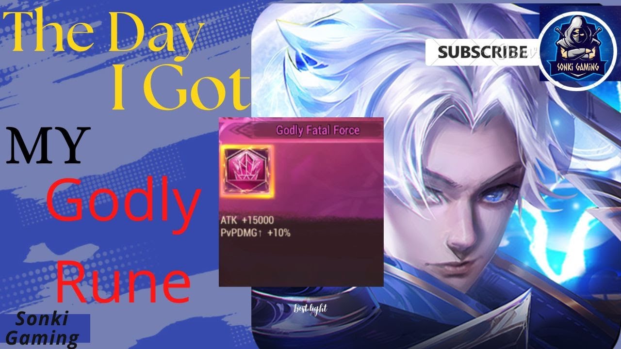 Demon Hunter Rebirth: The Day I Got Godly Rune ! - YouTube