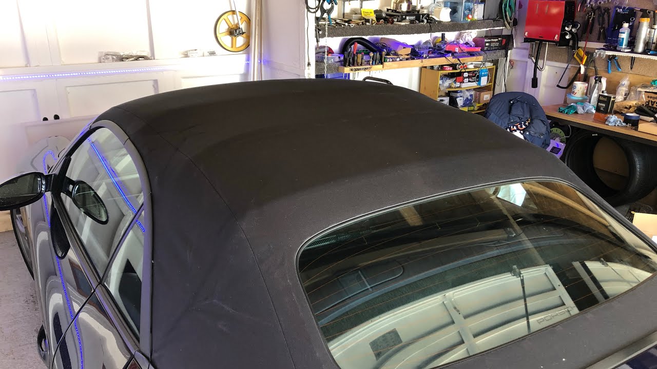 Porsche 997 / 996How to Waterproof your Convertible Roof. - YouTube