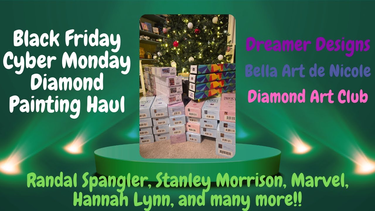 Black Friday & Cyber Monday Haul Part 2!! Dreamer Designs, Bella Art De ...
