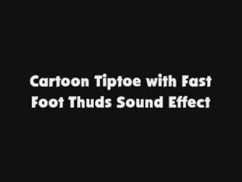 Cartoon Tiptoe with Fast Foot Thuds SFX - YouTube