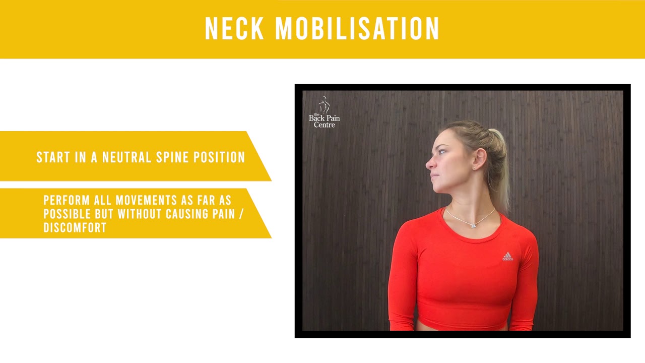 NECK MOBILISATION - YouTube