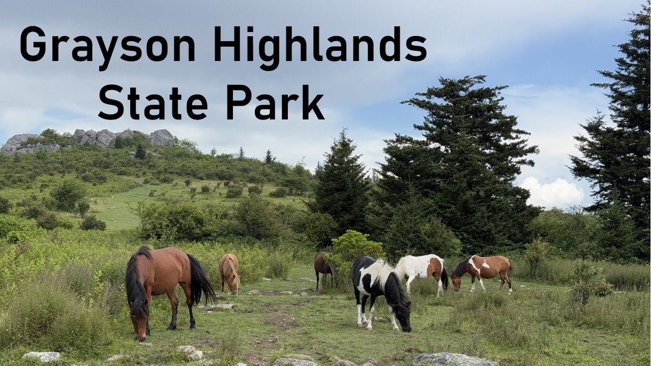 Exploring Grayson Highlands VA, New River State Park & Natural Bridge ...