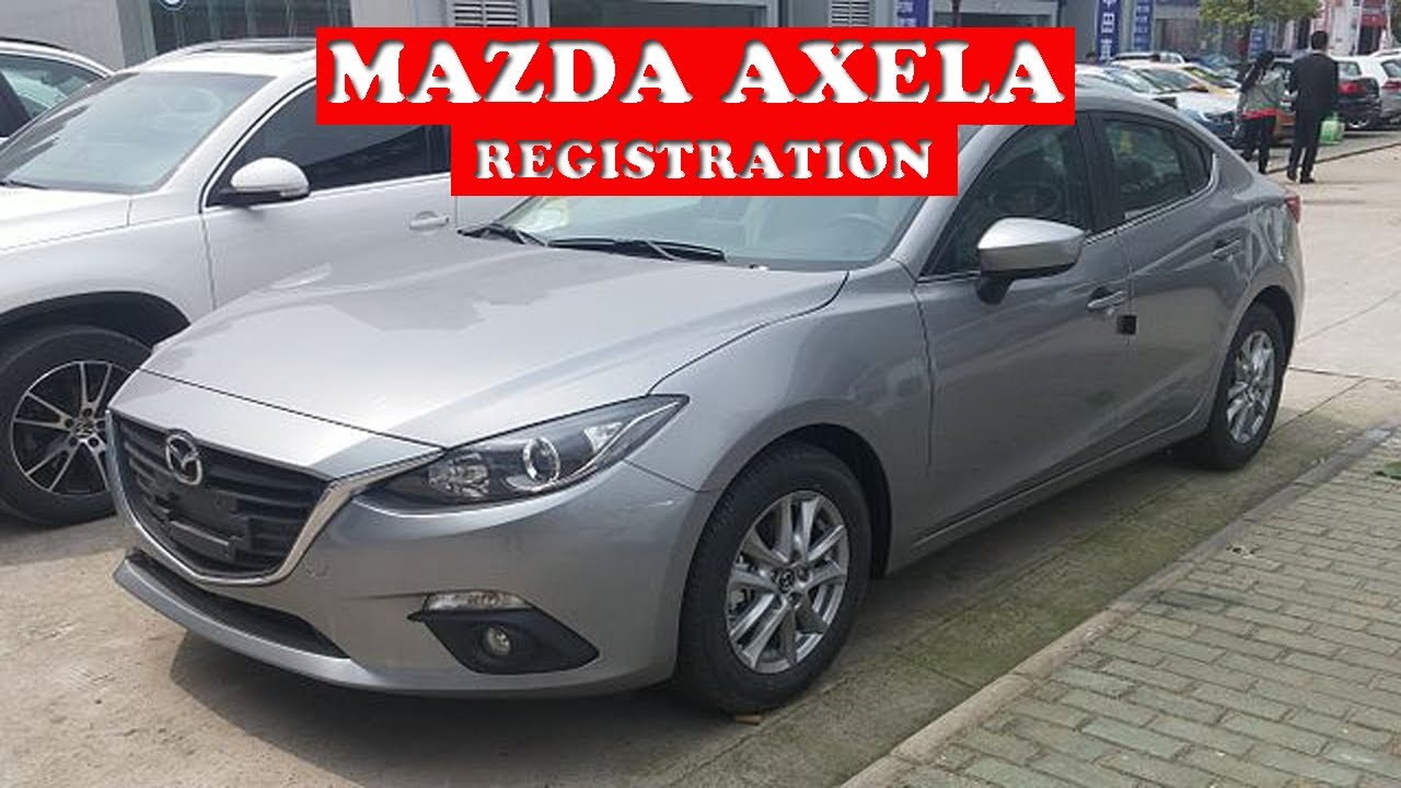 MAZDA AXELA 2011 2.0 LITRE ENGINE, CHASSIS NUMBER REGISTRATION, ENGINE ...