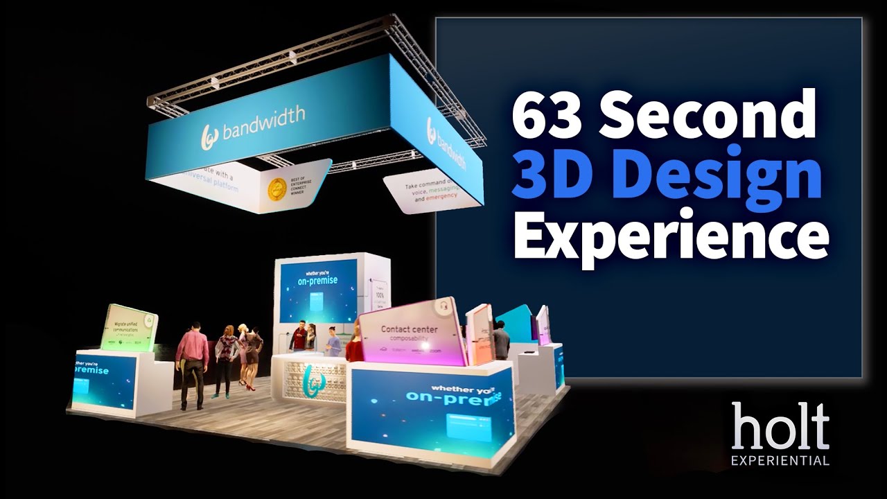Experience Ingenious 3D Exhibit Design in 63 Seconds - YouTube