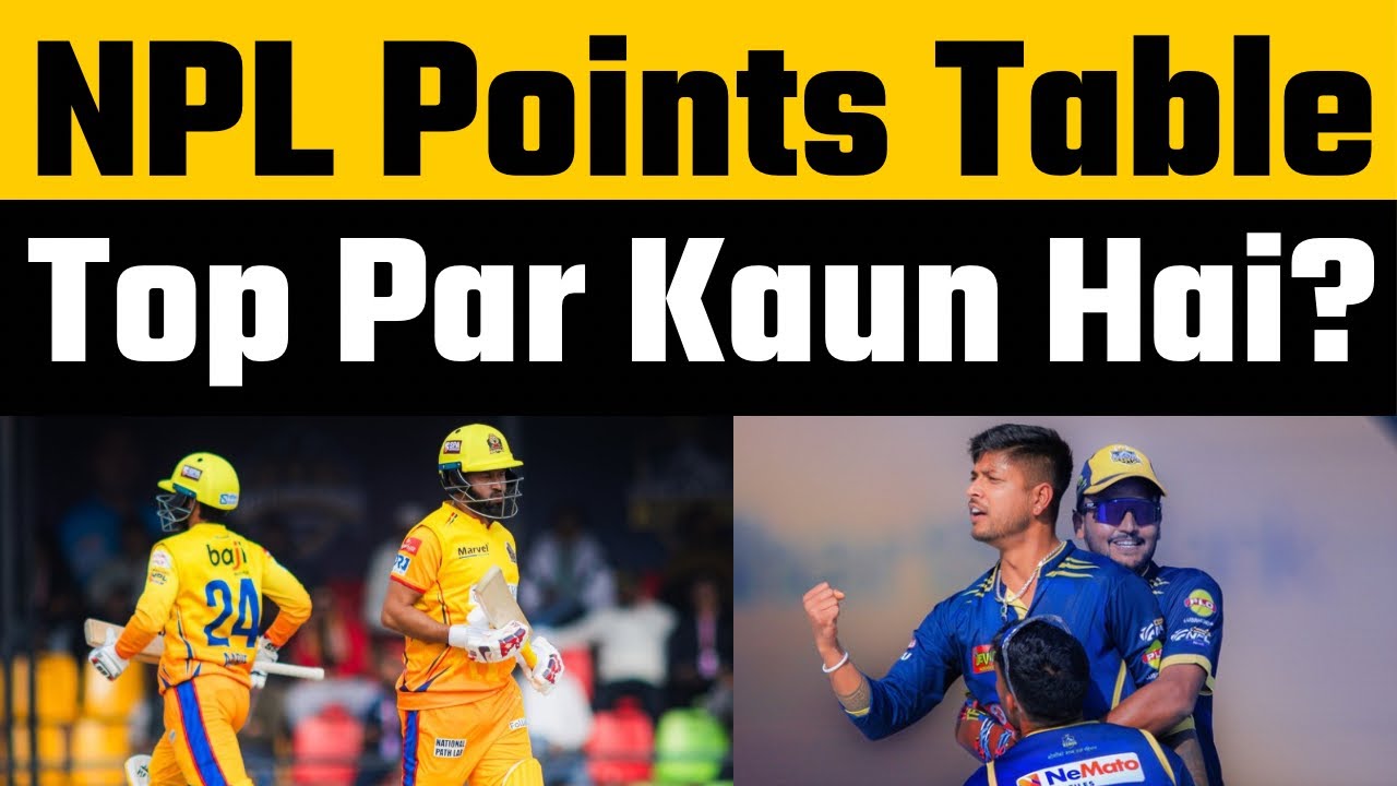 NPL 2025 Points Table: Sudurpaschim Royals Remain Unbeaten ...