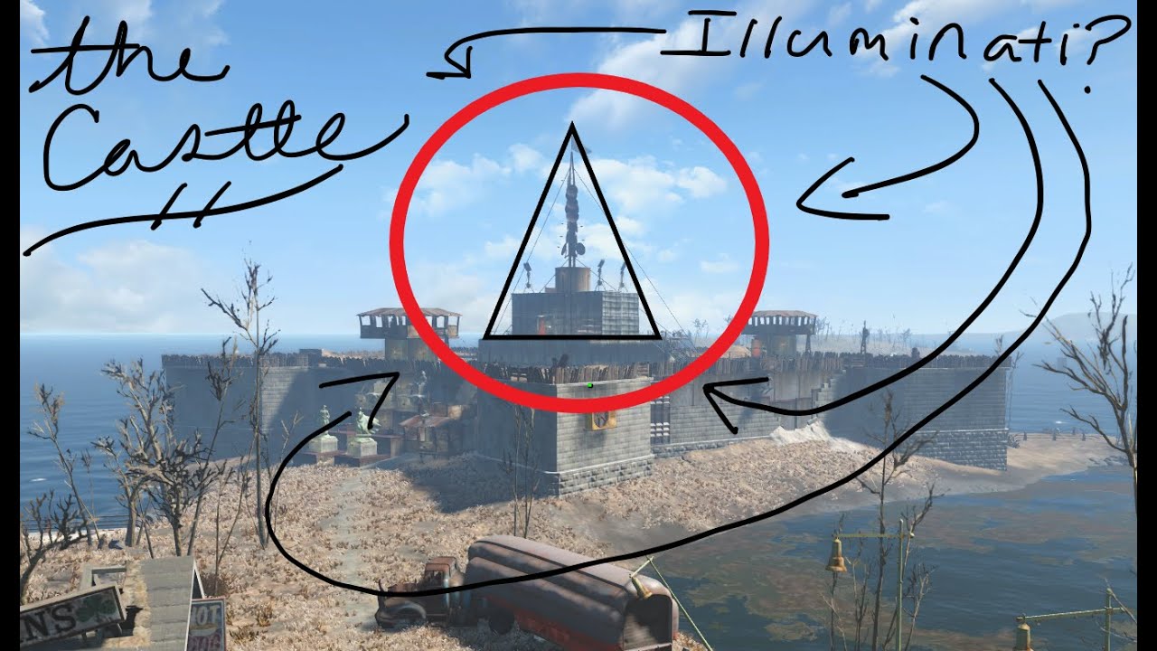 Fallout 4 The Castle Build Tour - YouTube