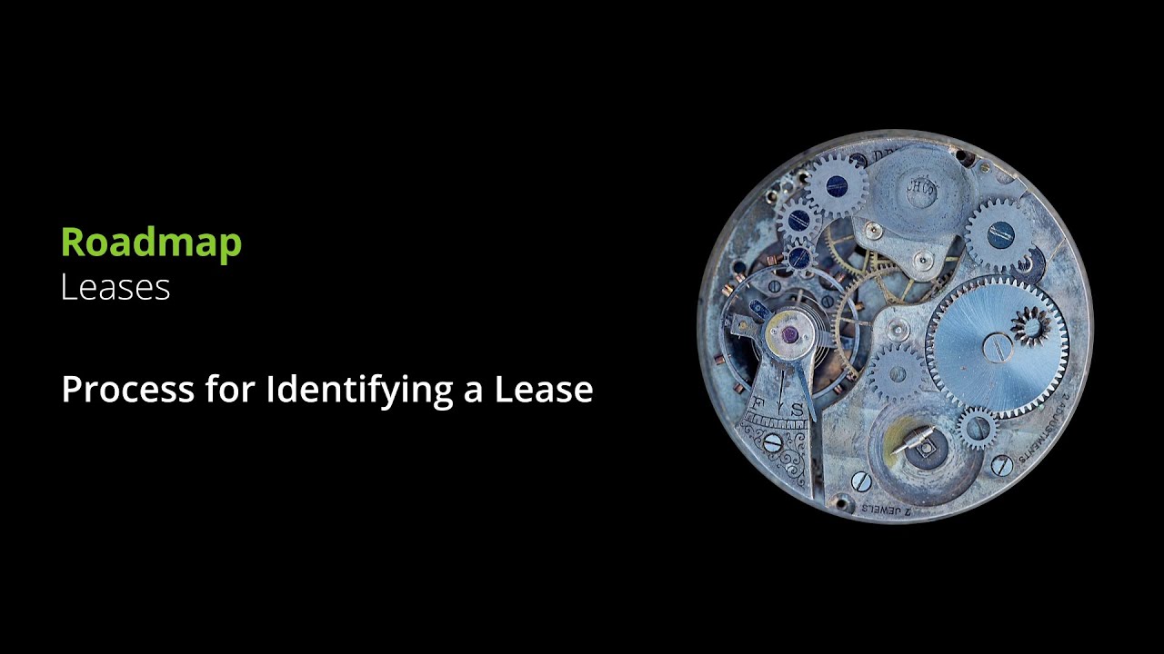 Leases: Process for Identifying a Lease - YouTube