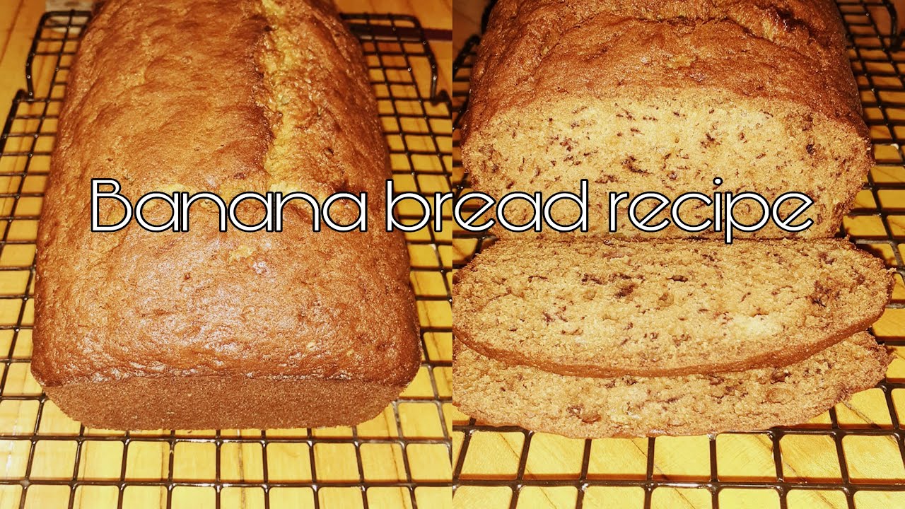 Banana Bread easy and quick recipe Filipino style - YouTube