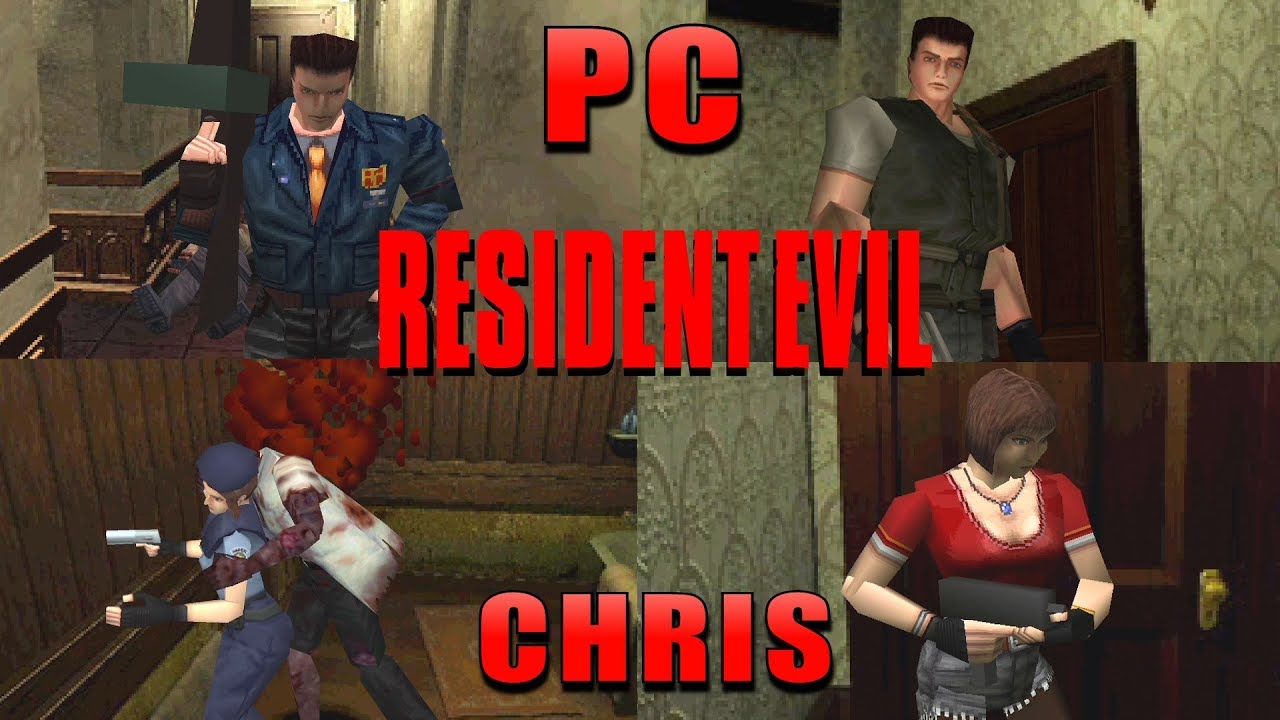Resident Evil (1996) Chris - PC Playthrough With Commentary - YouTube