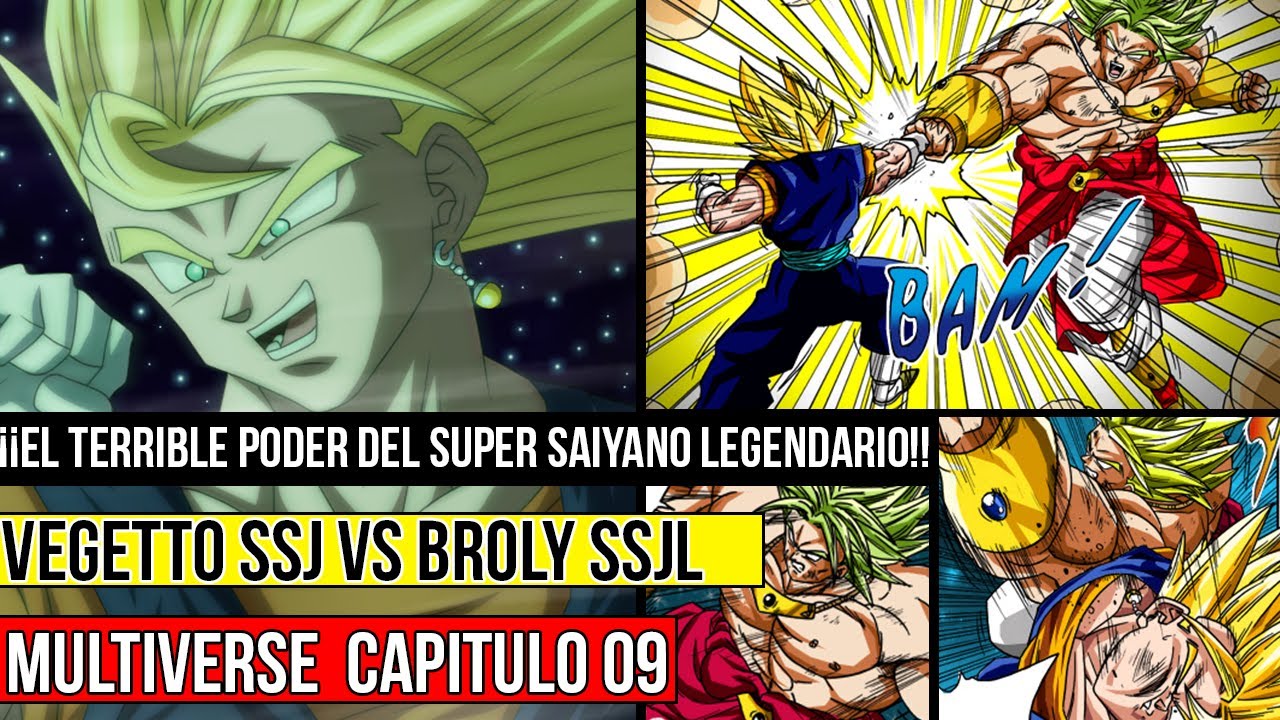 Dragon Ball Multiverse Capítulo 09: ¡Super Vegetto VS Broly Super ...