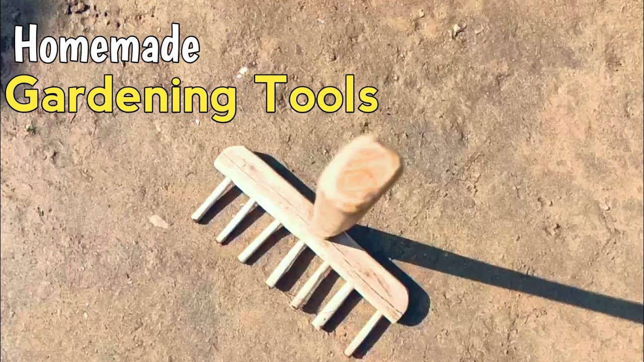 How to make Gardening tools | Homemade gardening tools - YouTube