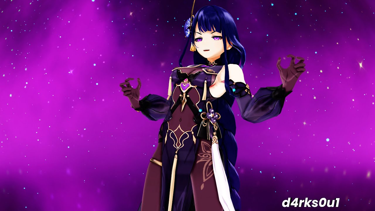 【MMD ||Genshin Impact】Raiden White Bicha //2K-60Fps - YouTube