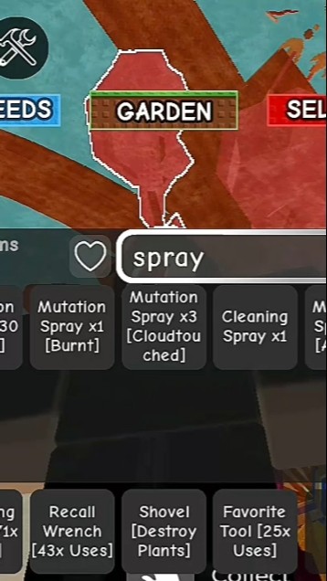 spray is op grow a graden #spray #robloxedit #games - YouTube