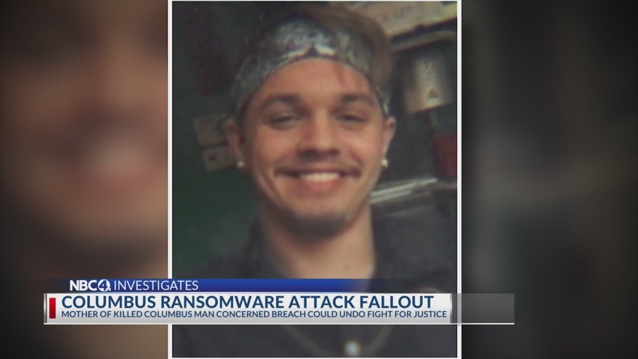 Murdered man's mother worried about Columbus data leak's impact on case - YouTube