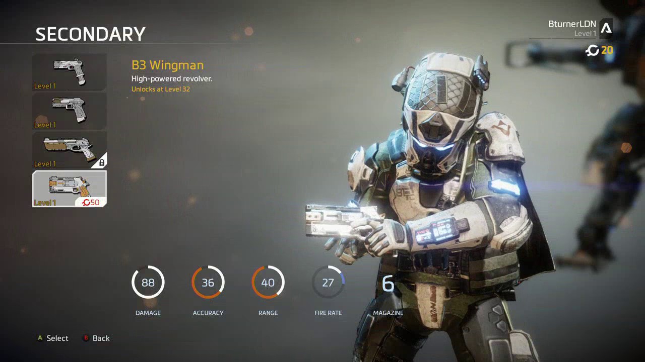 TITANFALL 2 B3 WINGMAN! BEST PISTOL IN THE GAME!! - YouTube