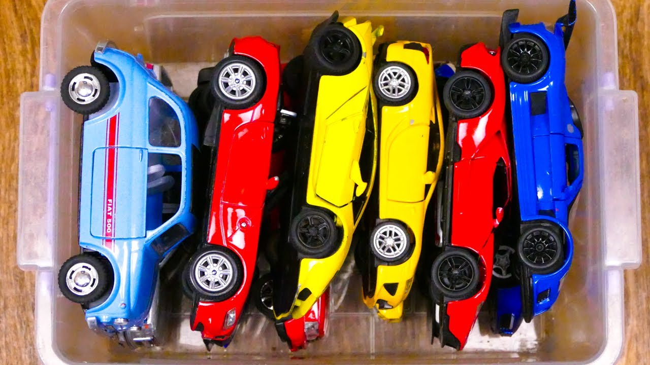Different Diecast Fine Racing Cars Sizes and Types from the Box - YouTube