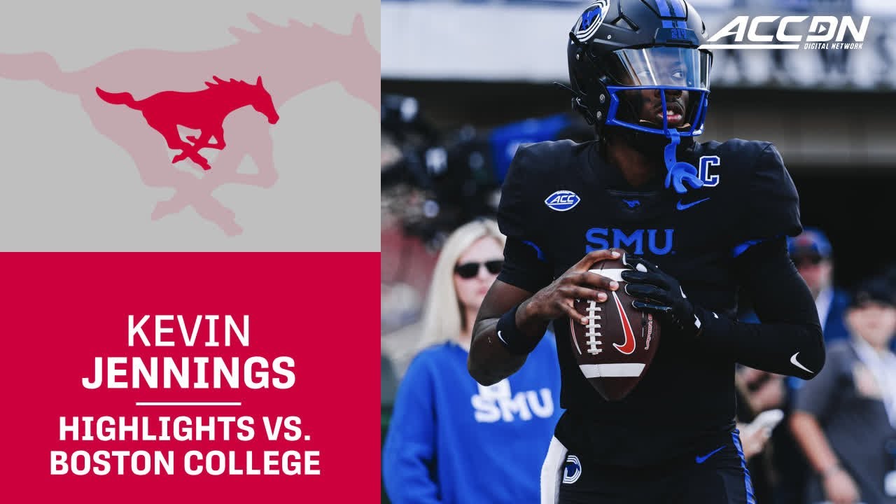 SMU Quarterback Kevin Jennings Efficient As Mustangs Improve To 9-1 ...