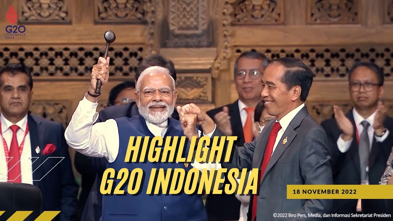 Highlight G20 Indonesia Bali, 15-16 November 2022 - YouTube
