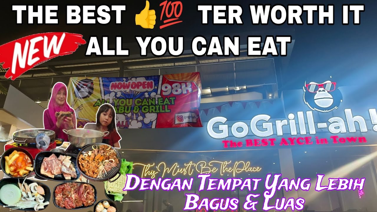 The Best 👍💯All You Can Eat Barbar Ala Mikhaila Denisa‼New Go Grill-Ah ...