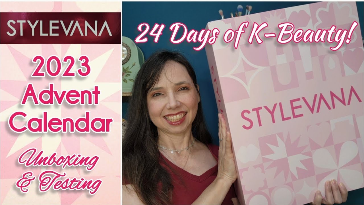 Stylevana Advent Calendar 2023 Unboxing and Testing / Code INF10BOXES ...