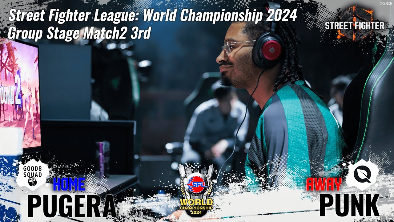 PUGERA vs PUNK「Street Fighter League: World Championship 2024 Group ...