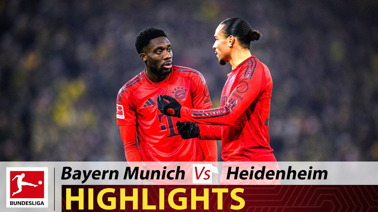 Bayern Munich vs Heidenheim | Highlights | Bundesliga | 7th December ...