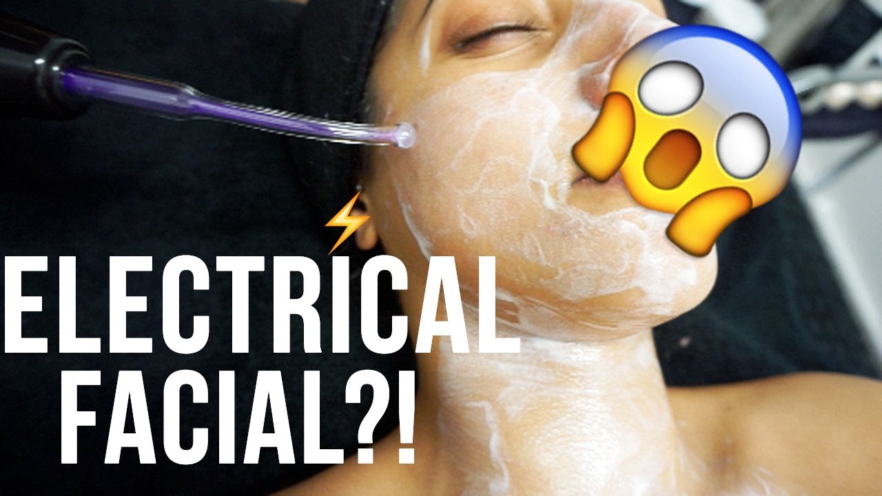 ELECTRICAL FACIAL?! Skincare Routine Vlog - YouTube