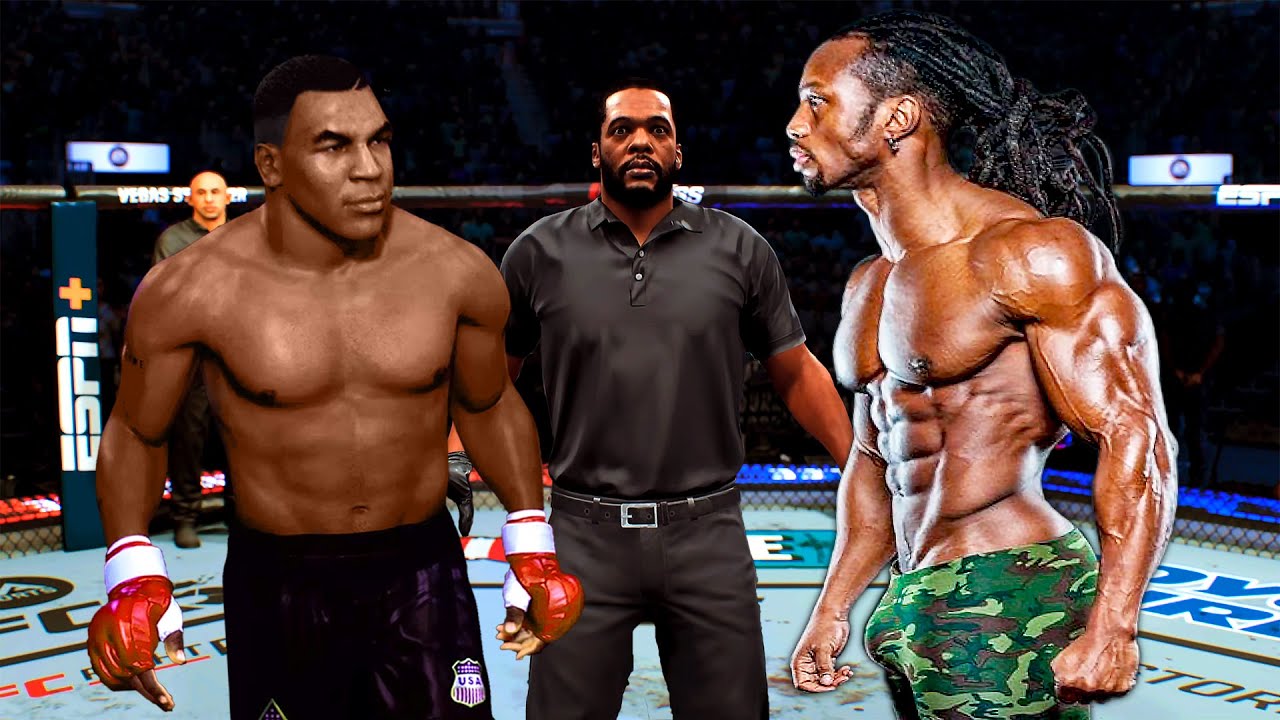 UFC 5 | Mike Tyson vs. Attack Afro Master | EA Sports UFC 5 - YouTube