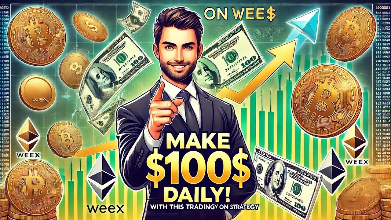 How to make 100$ daily with this trading strategy on WEEX! - YouTube