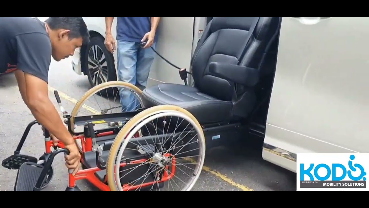 Kodo Welcab Excel Plus, Swivel Seat with Wheelchair Base for Toyota ...