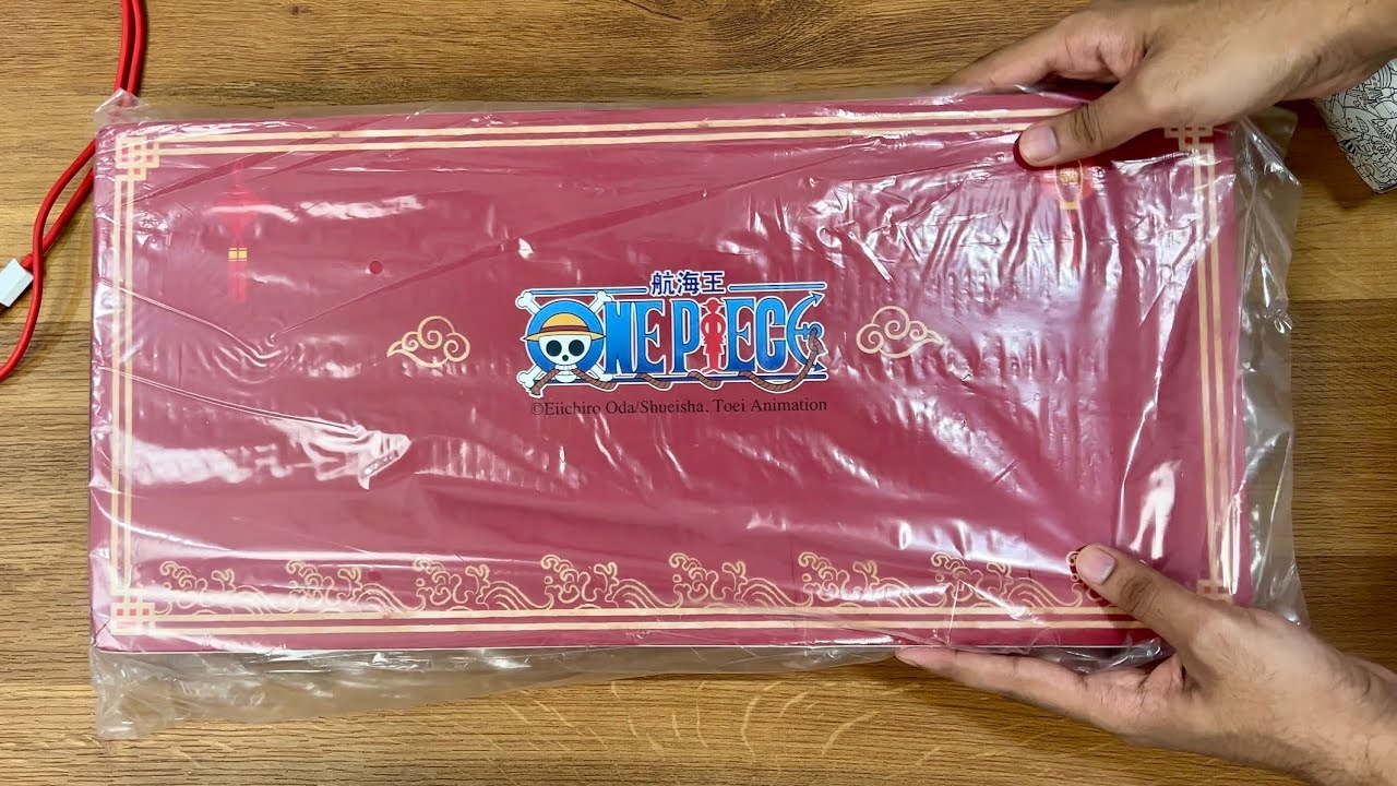 One Piece Original Mechanical Keyboard Exclusive Unboxing - YouTube