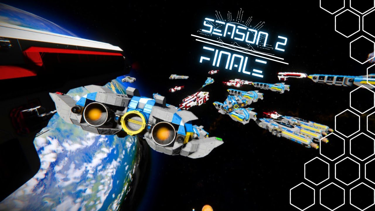 The Battle For Earth!!, Space Engineers New Horizons S2 Finale - YouTube