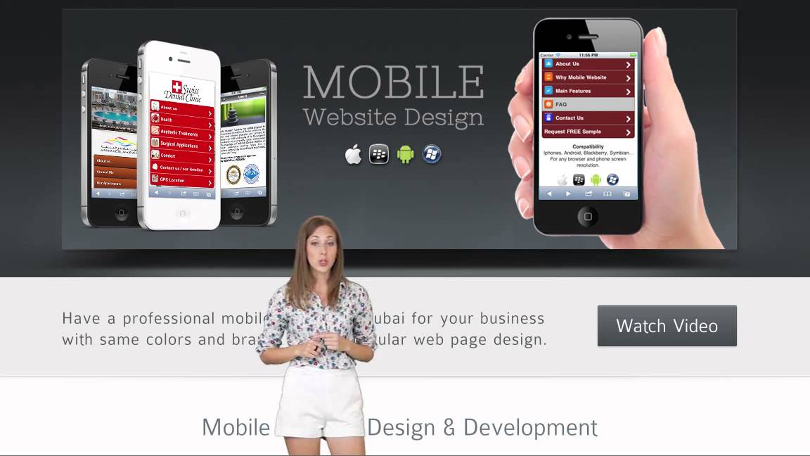 Mobile Website Design Company, Dubai, UAE - Mobile Web Media - YouTube