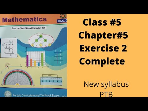 Class 5, Unit 5, Distance &Time, Exercise 2 Complete, PTB, SNC, New ...