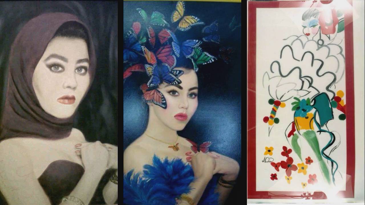 Nadia Art Gallery Paintings by Nadia - YouTube