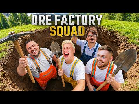 🧨😍WIR buddeln ein LOCH! - ORE FACTORY mit Papaplatte, Reeze & Rumathra!