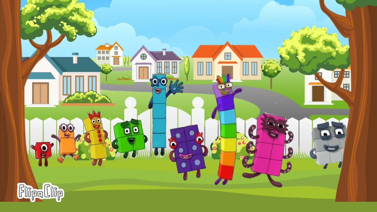 Numberblocks-chicken dance #kidsvideo #numberblock #chickendance - YouTube