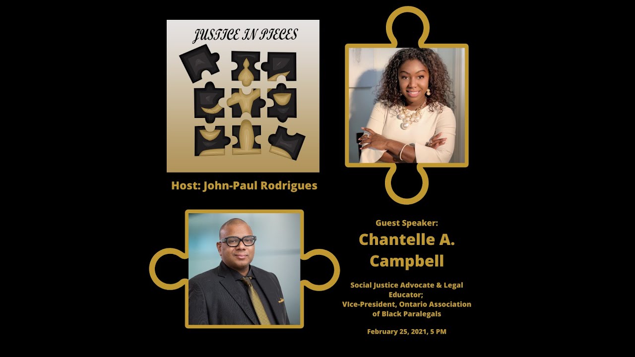 Justice in Pieces Guest Speaker Series: Chantelle A. Campbell - YouTube