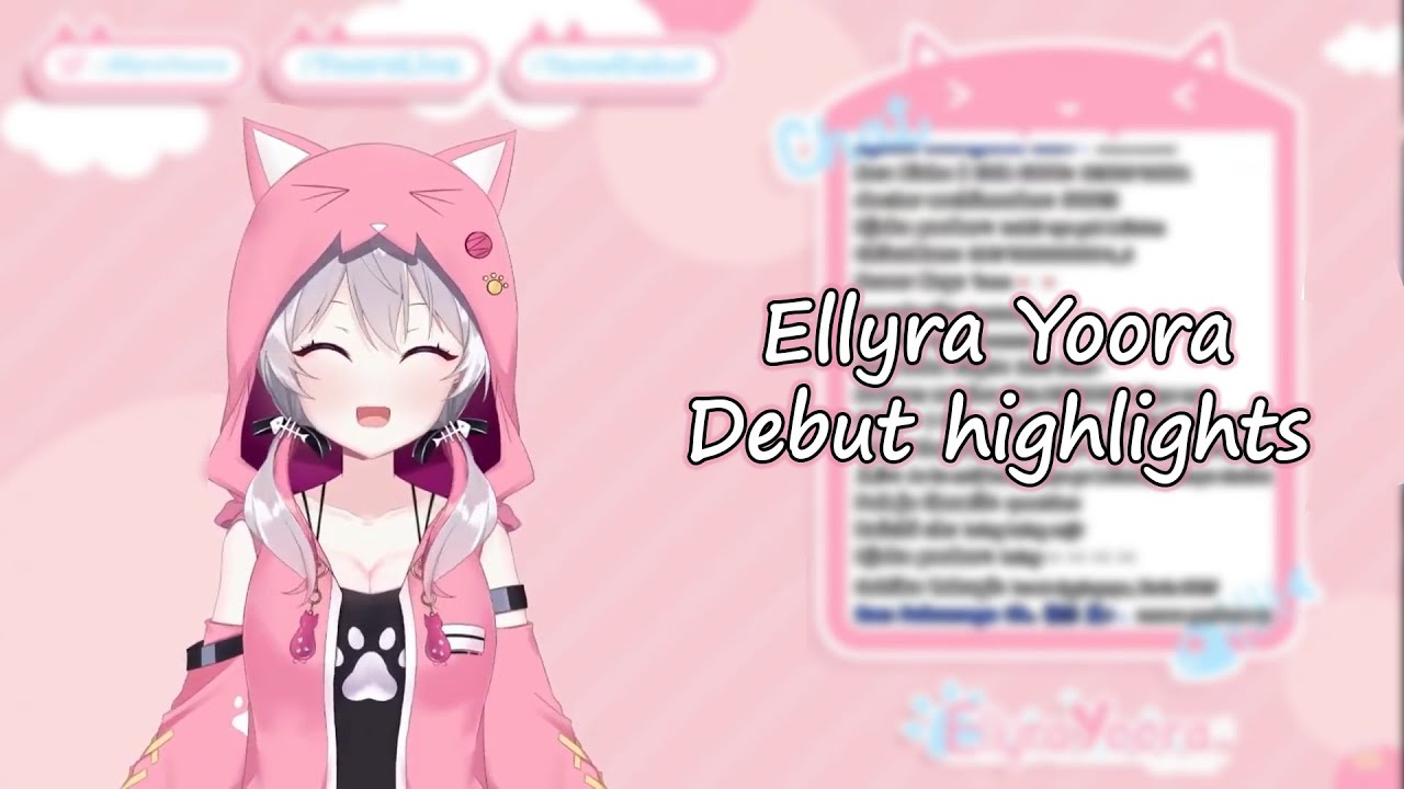 Ellyra Yoora Debut Highlights - Ellyra Yoora | Vtuber Indonesia Clip ...
