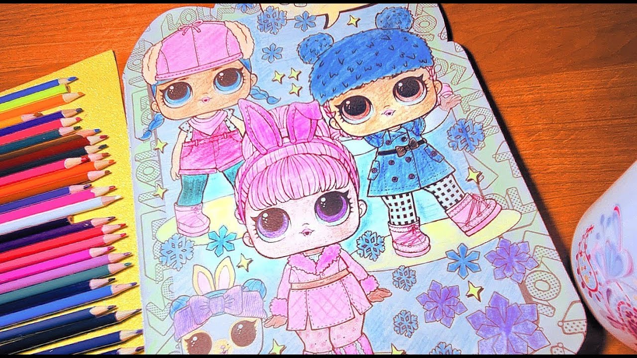 L.O.L. Surprise! coloring pages. Brrr B.B. , Snow Bunny and Big City B ...