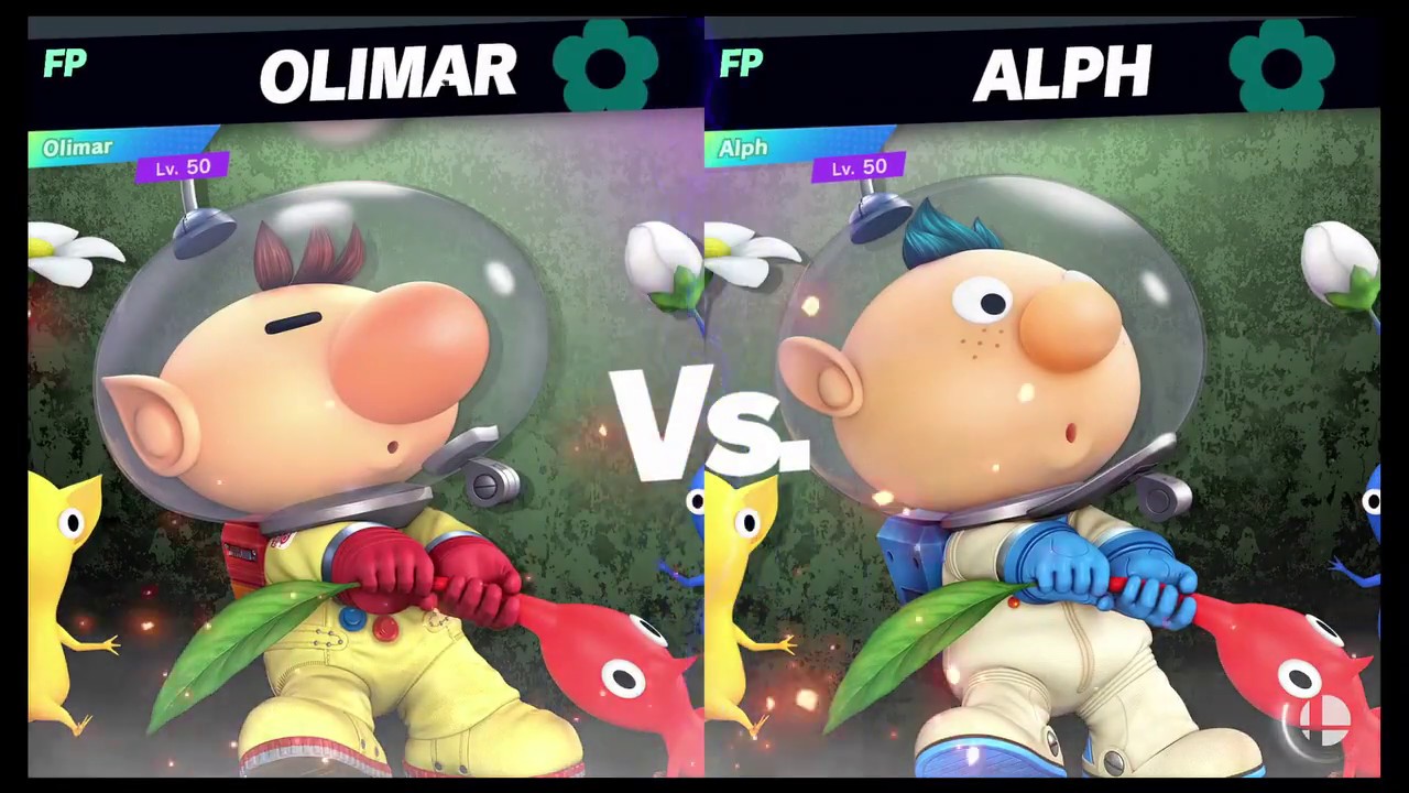 Super Smash Bros Ultimate Amiibo Fights Request #3891 Olimar vs Alph ...