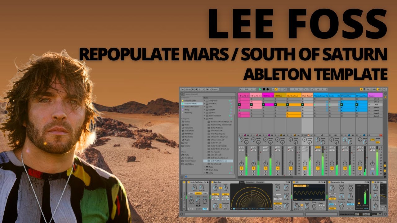 LEE FOSS / REPOPULATE MARS - Tech House (Ableton Project Template) - YouTube