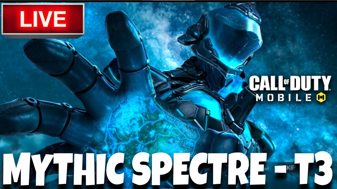 UPGRADING MYTHIC SPECTRE ON STREAM | CODM LIVE STREAM - YouTube