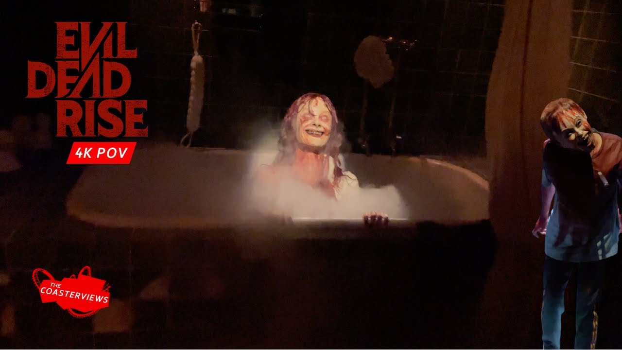 Evil Dead Rise Full Maze Walk Thru [4K] Halloween Horror Nights 2023 ...