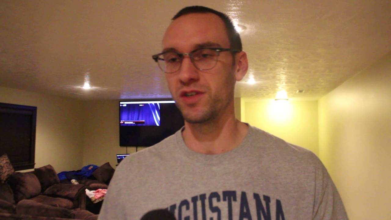 Dan Meske after Volleyball's selection into the NCAA Tournament - YouTube