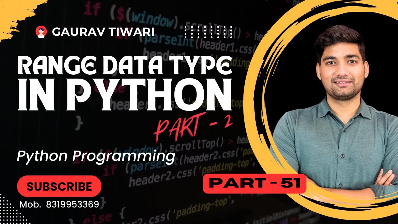 Range Data Type In Python Part 2 YouTube range-data-type-in-python-part-2-youtube
