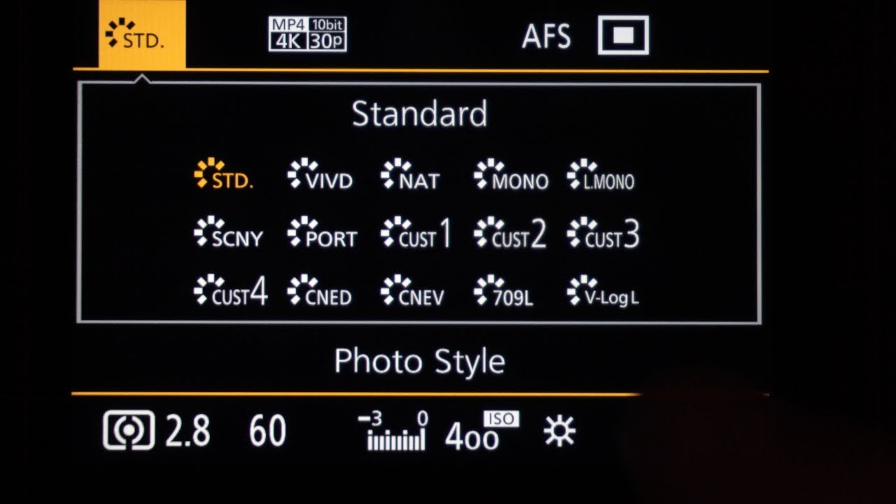 Panasonic GH5: V-Log L Activation - YouTube