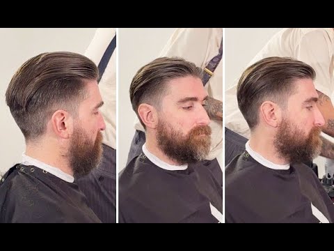Short Men’s Fade Haircut Tutorial Clippers & Scissors Cutting ...