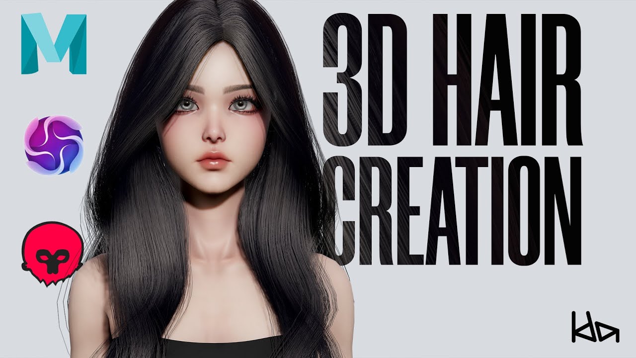 GAME-READY HAIR CREATION - SPEEDUP! CARDS PLACEMENT! - YouTube